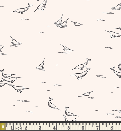 Arctic Tale -Narwhal Dance – Adventures in Fabric
