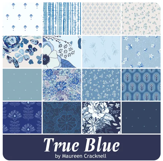 True Blue - Fat Quarter Bundle – Adventures in Fabric